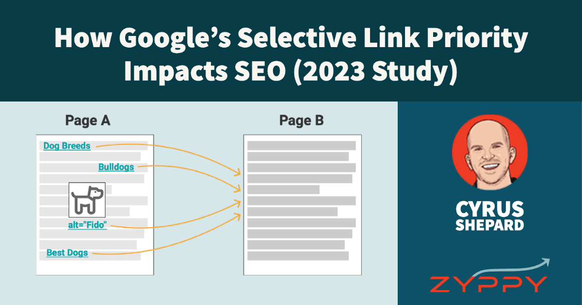 How Google's Selective Link Priority Impacts SEO (2023 Study)